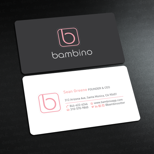 Create a professional card that instills trust | Business card contest