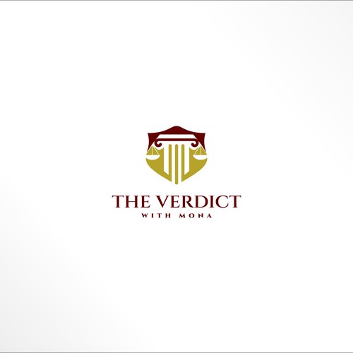 Designs | logo for the verdict with mona | Logo design contest