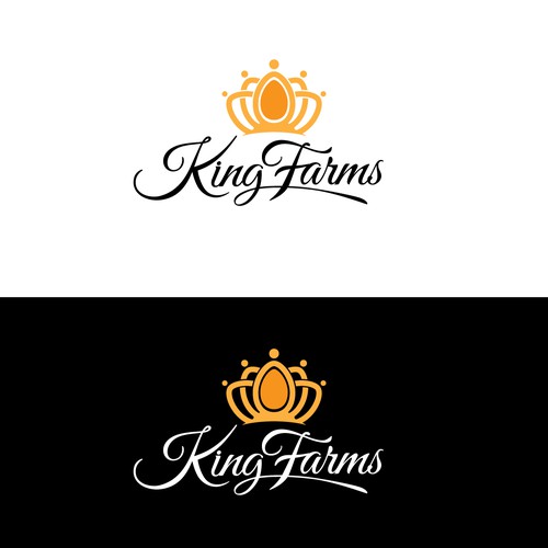 Create a crown with a chicken or just a crown with the name | Logo ...