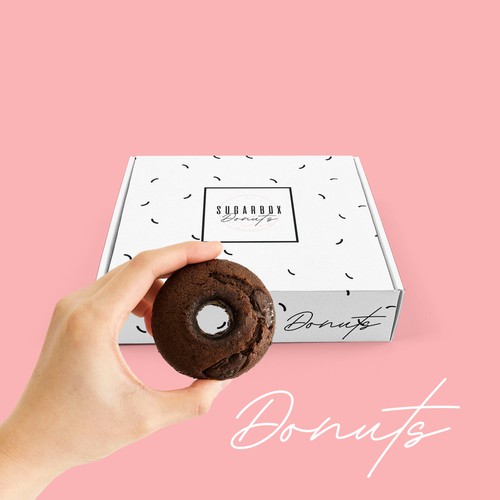 Designs | Rebranding of iconic gourmet donut shop with a clean modern ...