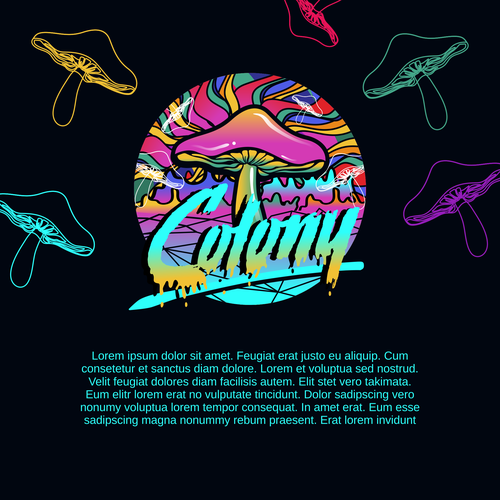 Designs | Fresh New Mushroom Gummy Brand - Colorful, Modern, Youthful ...