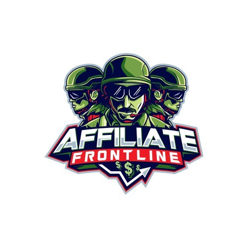 Design a Fun "Military/Team-Style" Logo for AffiliateFrontline.com ...