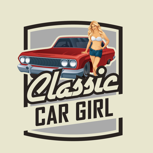 ClassicCarGirl.com needs an VINTAGE image for the brand | Logo design ...