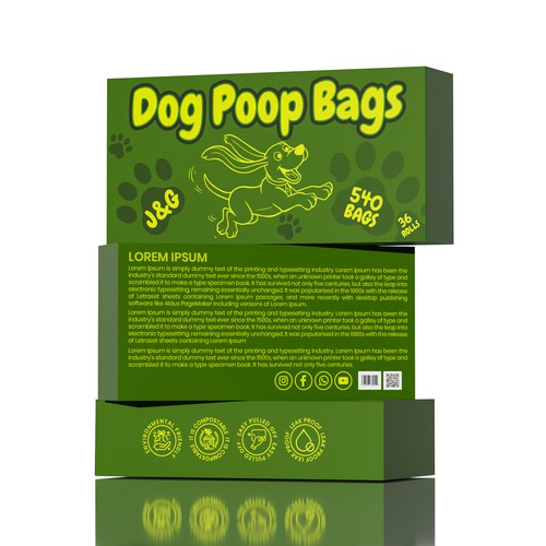 Designs | Dog poop bag packaging design | Product packaging contest