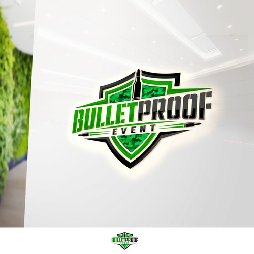 Designs | Bulletproof - Associated w/ 2 Top Influencers | Logo design ...
