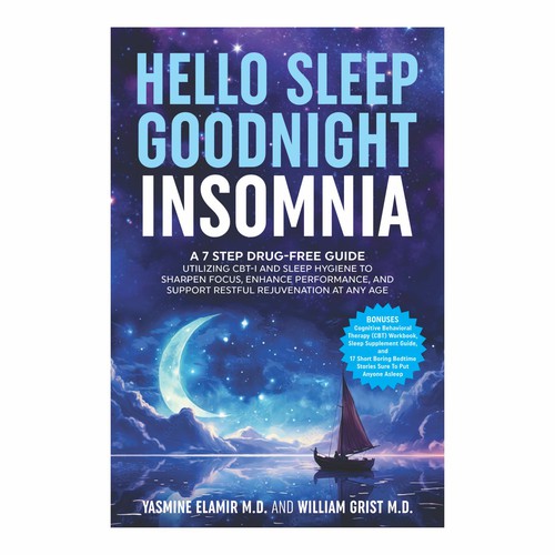 Designs | Sleep Book Cover Needed | Book cover contest
