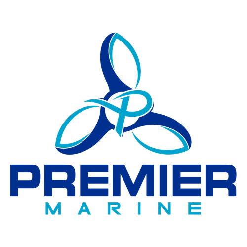 boat sales and service, boat prop with wavecurl. name of business is ...