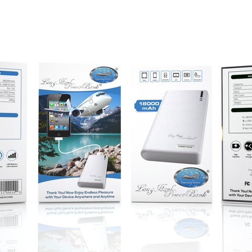 Create Long Haul Power Bank Packaging Designs and Templates for ...