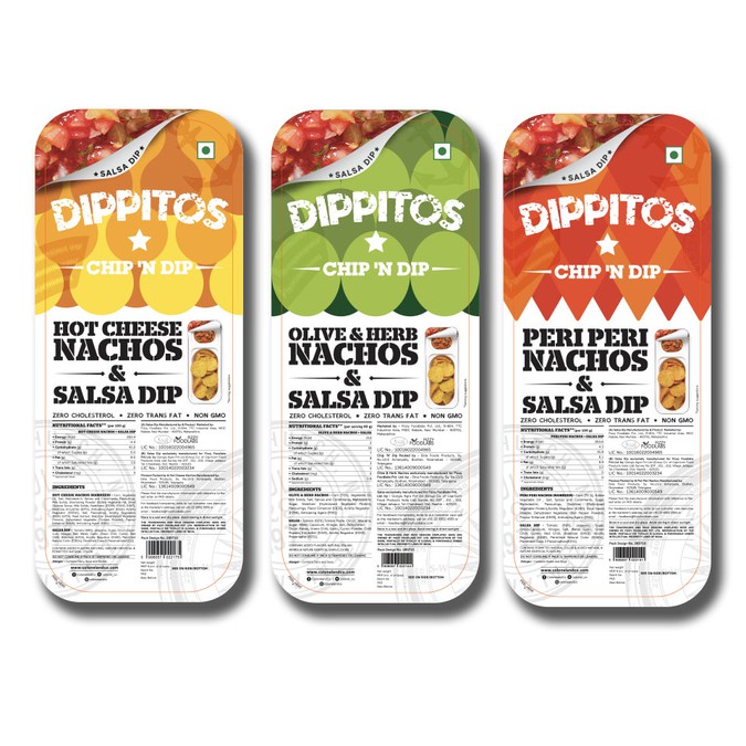 Logo for a DIPPITOS - Snack Brand - chip 'n dip product range | Logo ...