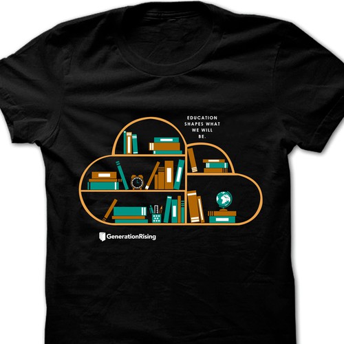 Education nonprofit needs a powerful t-shirt design | T-shirt contest