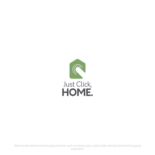 Just Click, HOME | Logo design contest