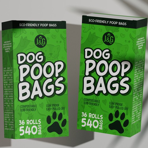 Designs | Dog poop bag packaging design | Product packaging contest