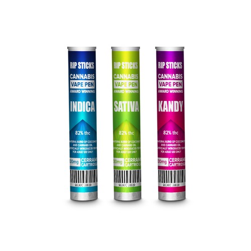 Designs | design a label for Rip Sticks Cannabis Vape Pen | Product ...