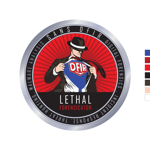 Cyber Forensics - Challenge Coin Design | Illustration or graphics contest