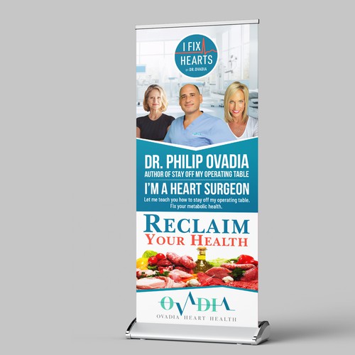 Designs | Create a banner for a heart surgeon that is saving people's ...