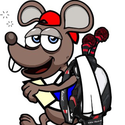 DESIGN A CARTOON RAT THAT IS A GOLF CADDY | Concours: illustration ou ...