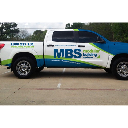 Designs | Create our modern modular construction company vehicle wrap ...