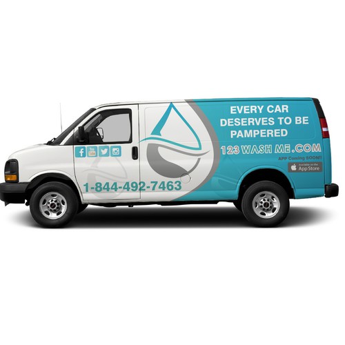 Create a Fresh on demand mobile detailing for 123washme.com | Car ...