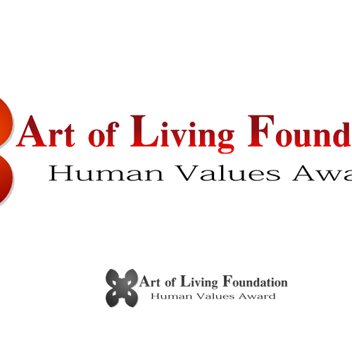 Art of Living Foundation Human Values Award needs a new Logo Design ...