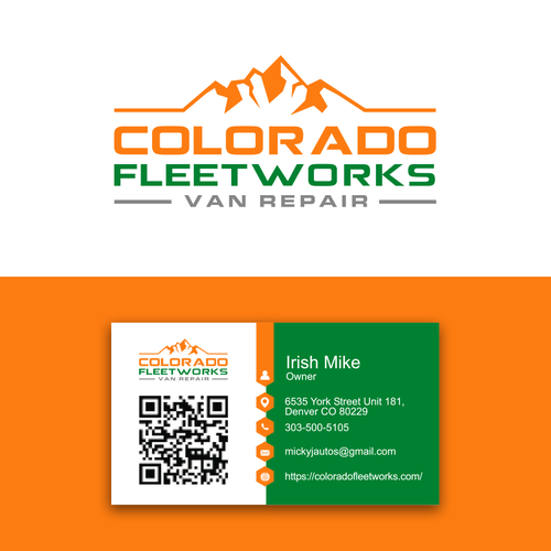 Designs | Colorado Fleetworks van repair | Logo & business card contest