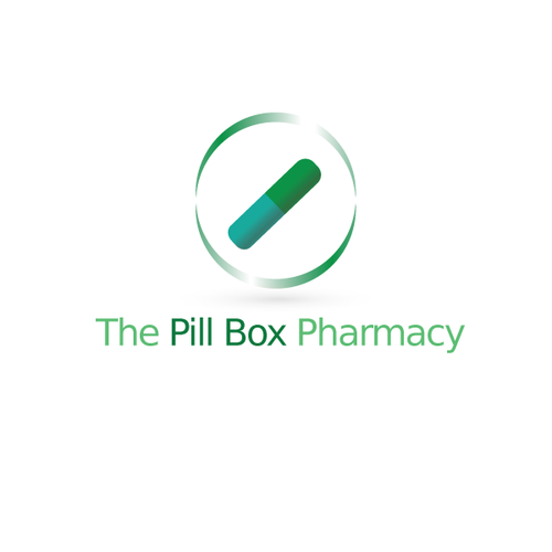 logo for The Pill Box Pharmacy | Logo design contest