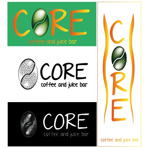 Organic Coffee and Juice bar, in a fitness center, looking for new logo ...