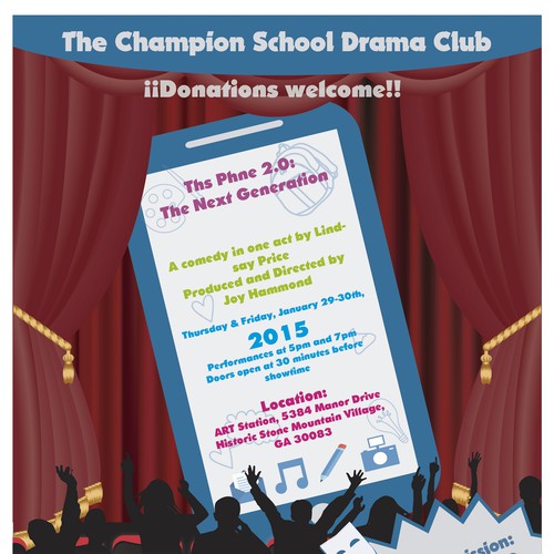 Drama Club Poster