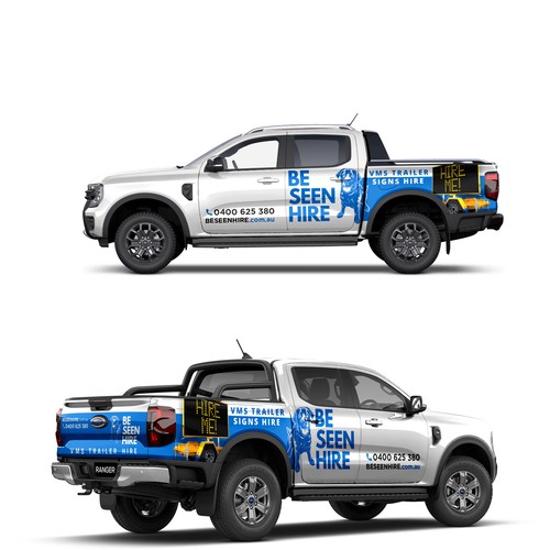 Designs | Creative design for the side of a pick up truck / ute vehicle ...