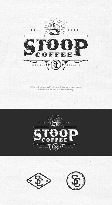 Old-timey vintage feeling whole bean coffee brand | Logo design contest