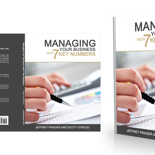 Create a dynamic book cover for financial management publication | Book ...