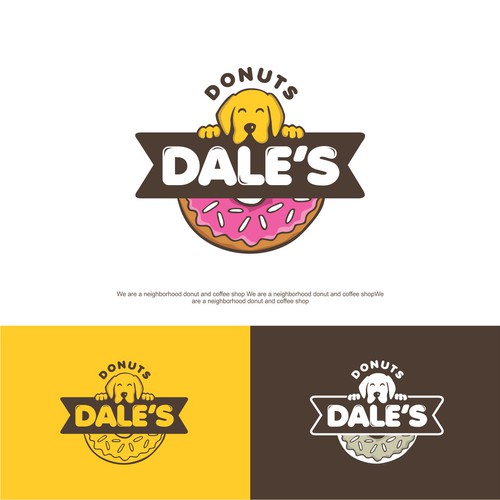 Designs | Dale's Donuts Logo | Logo & brand guide contest