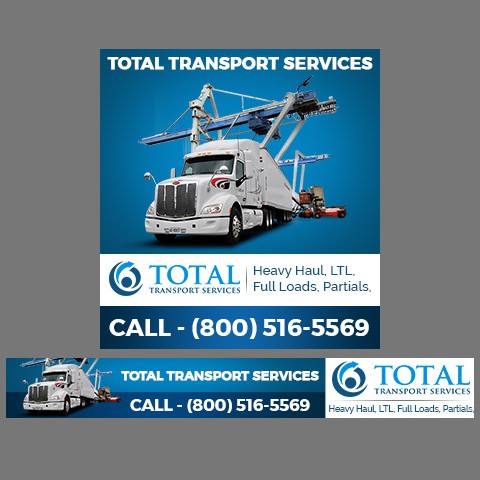Banner Ad for Freight Transport Website | Banner ad contest