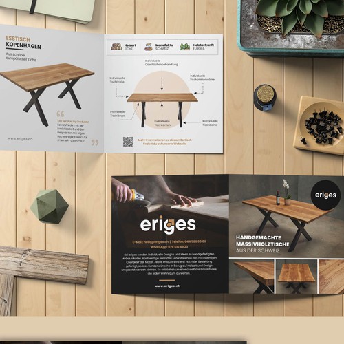Designs | Small Booklet Design for Dining Tables | Brochure contest