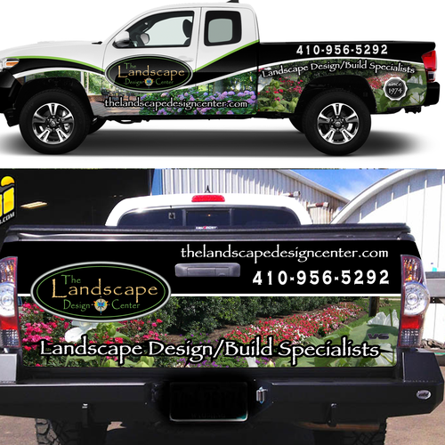Bright, Clean, Elegant Wrap for an established Landscape Design/Build ...