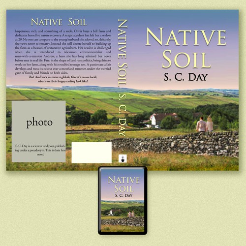 Designs | Native Soil is a high-end romance novel, with a serious ...