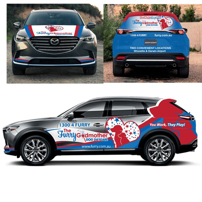 The Furry Godmother needs a magical new car wrap! | Car, truck or van ...