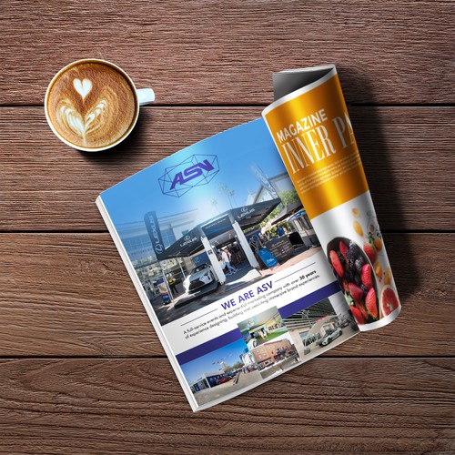 Create a one page print ad for Experiential Marketing company, ASV ...