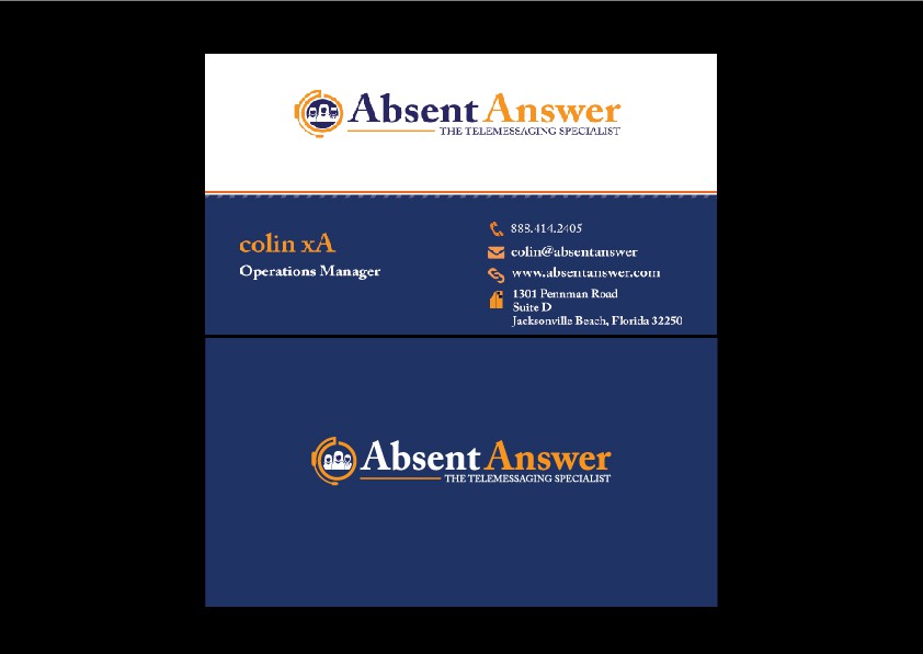 Absent Answer | Logo & business card contest