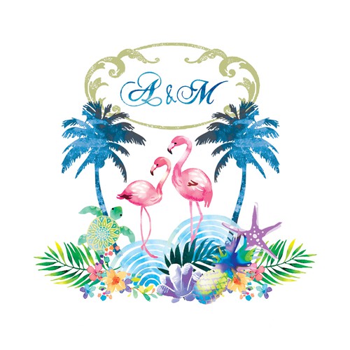 Bahamian Wedding Crest | Other design contest