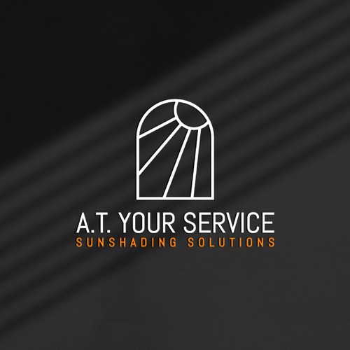 Create a professional logo for a company that installs sunshading ...