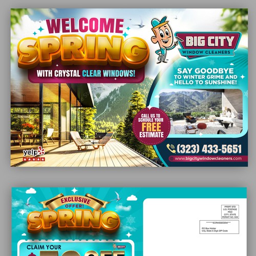 Designs | Double Sided 6x9 EDDM Postcard | Postcard, flyer or print contest