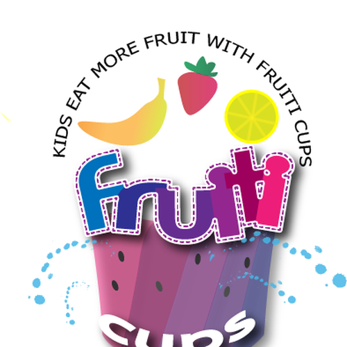 Kids fruit cups | Logo design contest