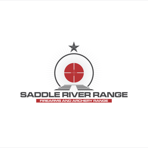 Create a logo for an upscale, shooting range and club that captures ...