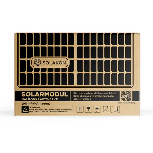 Designs | Create a nice Packaging Design for Solar Panels | Product ...