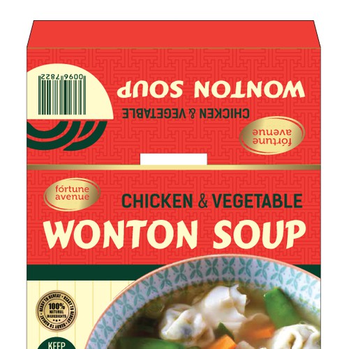 Wonton Soup - Design Revamp | Product packaging contest