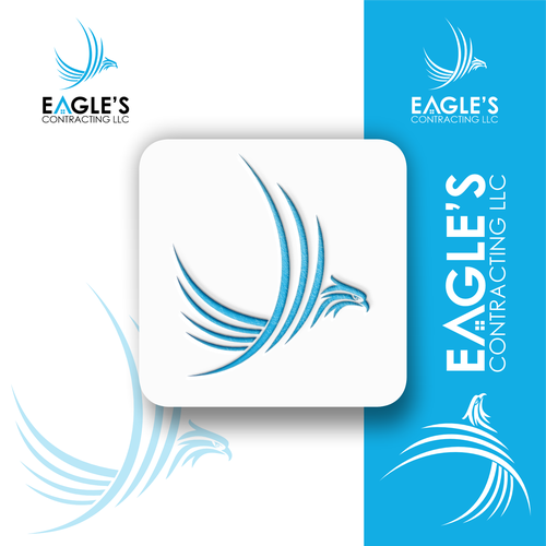 Designs | Eagle's Contracting LLC | Logo & brand identity pack contest