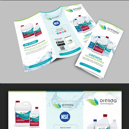 Redo our eco-friendly pool chemical brochure from scratch | Brochure ...