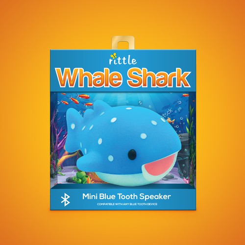 Design a Fun and Cute Mini-Speaker Package for Children's Company ...