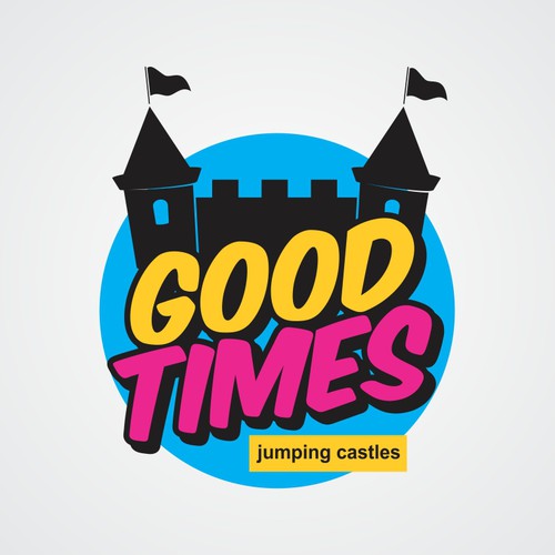 Good Times Jumping Castles needs a new logo | Logo design contest