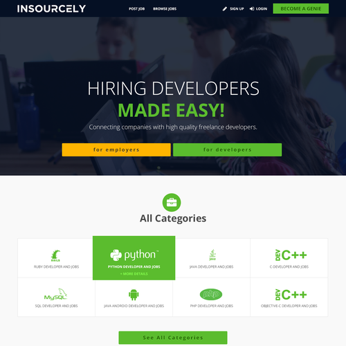 Designs | Create a stunning NEW front page for a SaaS company | Landing ...